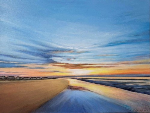 original seascape painting on canvas by Robyn Joy | eBay