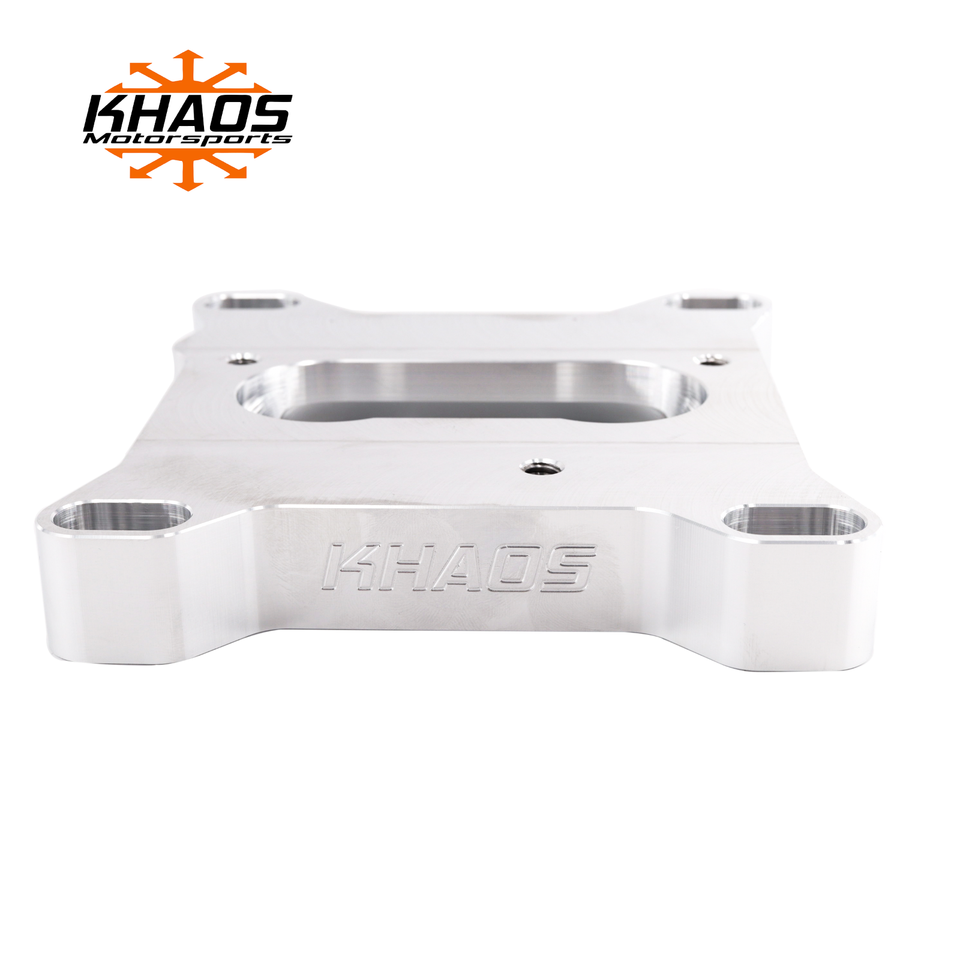 Chevy TBI Onto Holley Edelbrock 4 Barrel Intake Manifold Adapter 2 ...