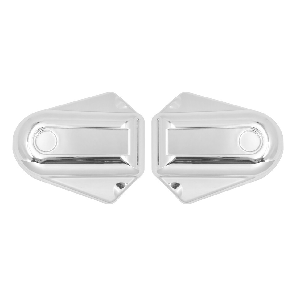 Chrome ABS Rear Axle Nut Cover Cap Fit For Harley Softail FLSTC FLSTN ...