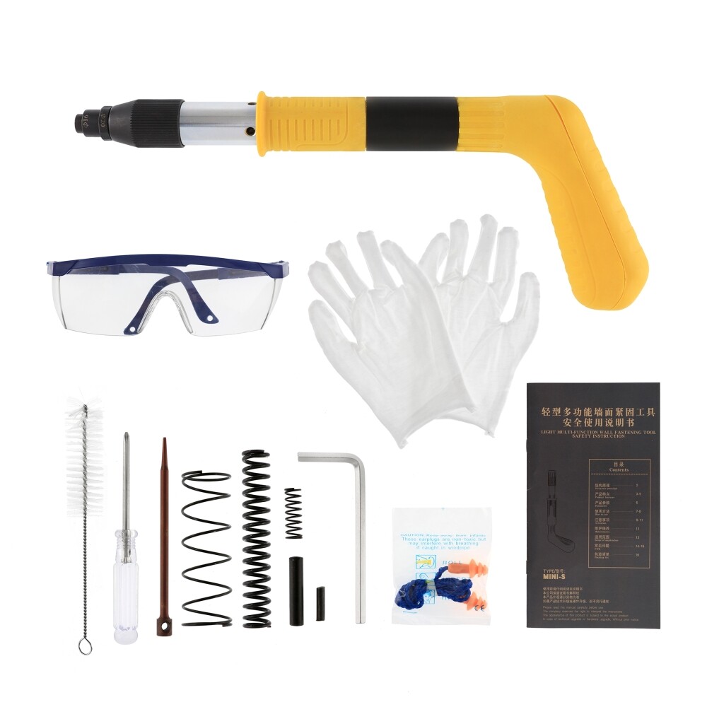 Mini Rivet Tool Set Steel Nails Guns Home Wall Fastener Set Tufting ...