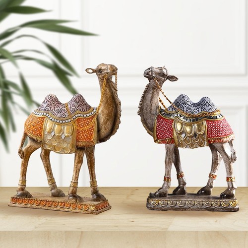 Camel Figurine Camel Animal Statue for Office Entrance Housewarming ...