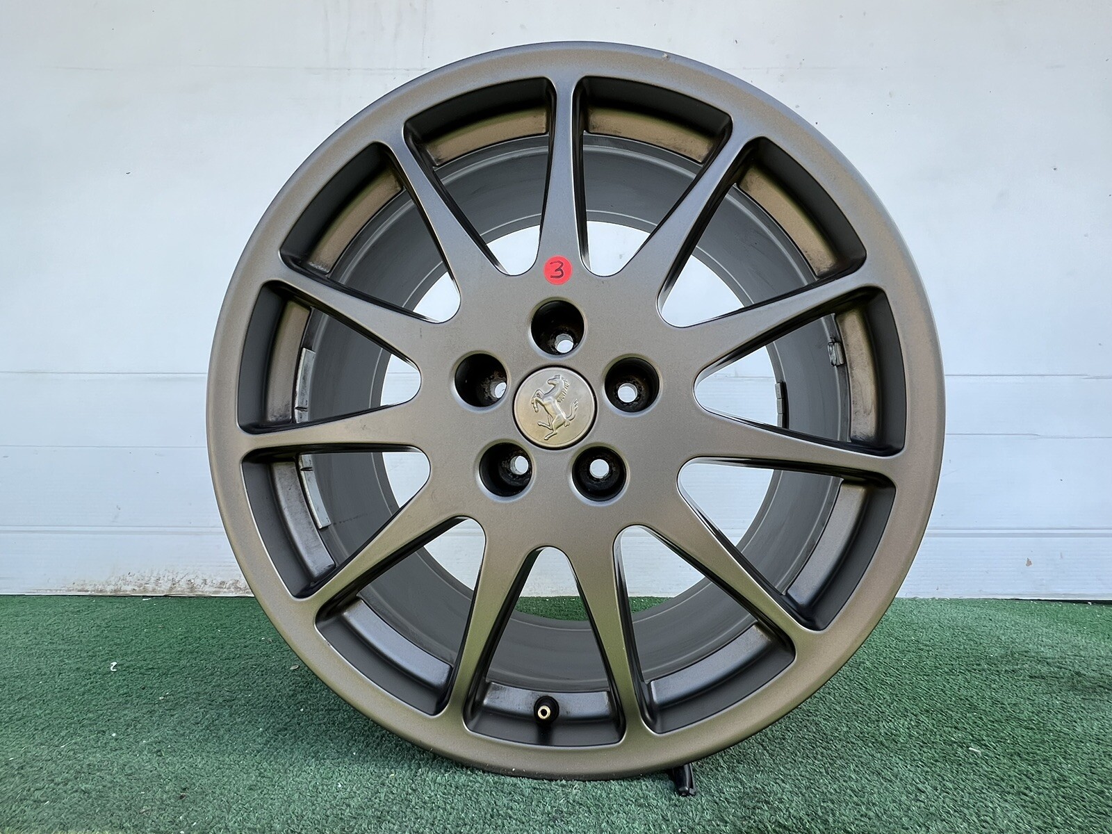 FERRARI 360 MODENA MULTI SPOKE 18" GENUINE FACTORY ORIGINAL OEM WHEELS ...
