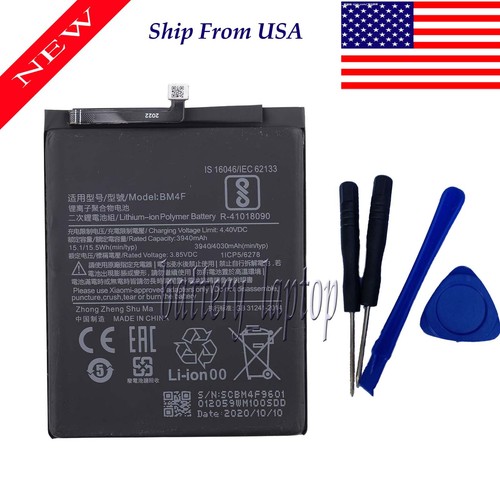 Battery BM4F For CC9 CC9e CC9 e A3 Phone Battery 4030mAh 751335210953| eBay