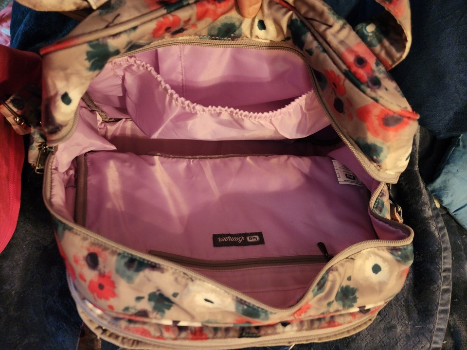LUG BUMPER Bag Overnight Weekender Travel Bag Zippered EUC | eBay
