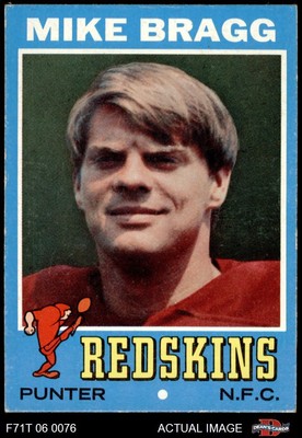 1971 Topps #143 Mike Bragg Redskins RC Richmond 4.5 - VG/EX+ | eBay