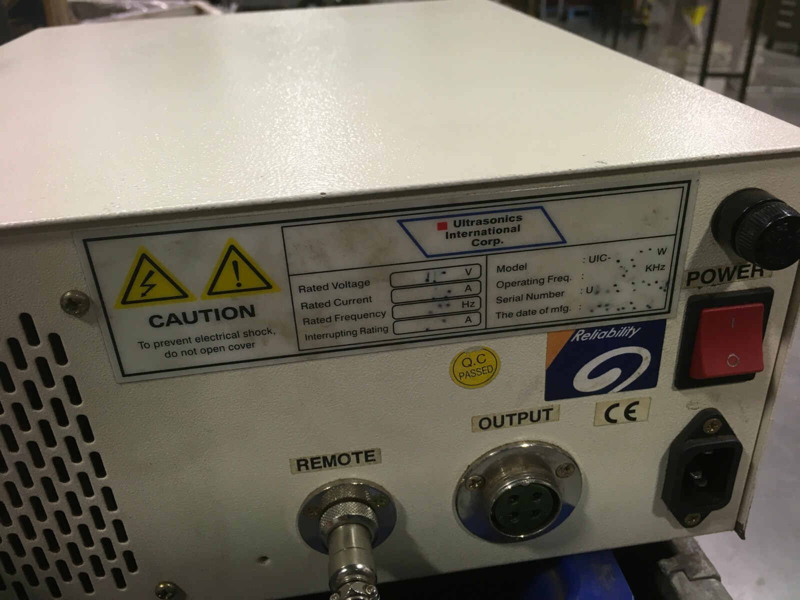 ULTRASONICS 2400 XD Transducerized Tank with both generators SN ...