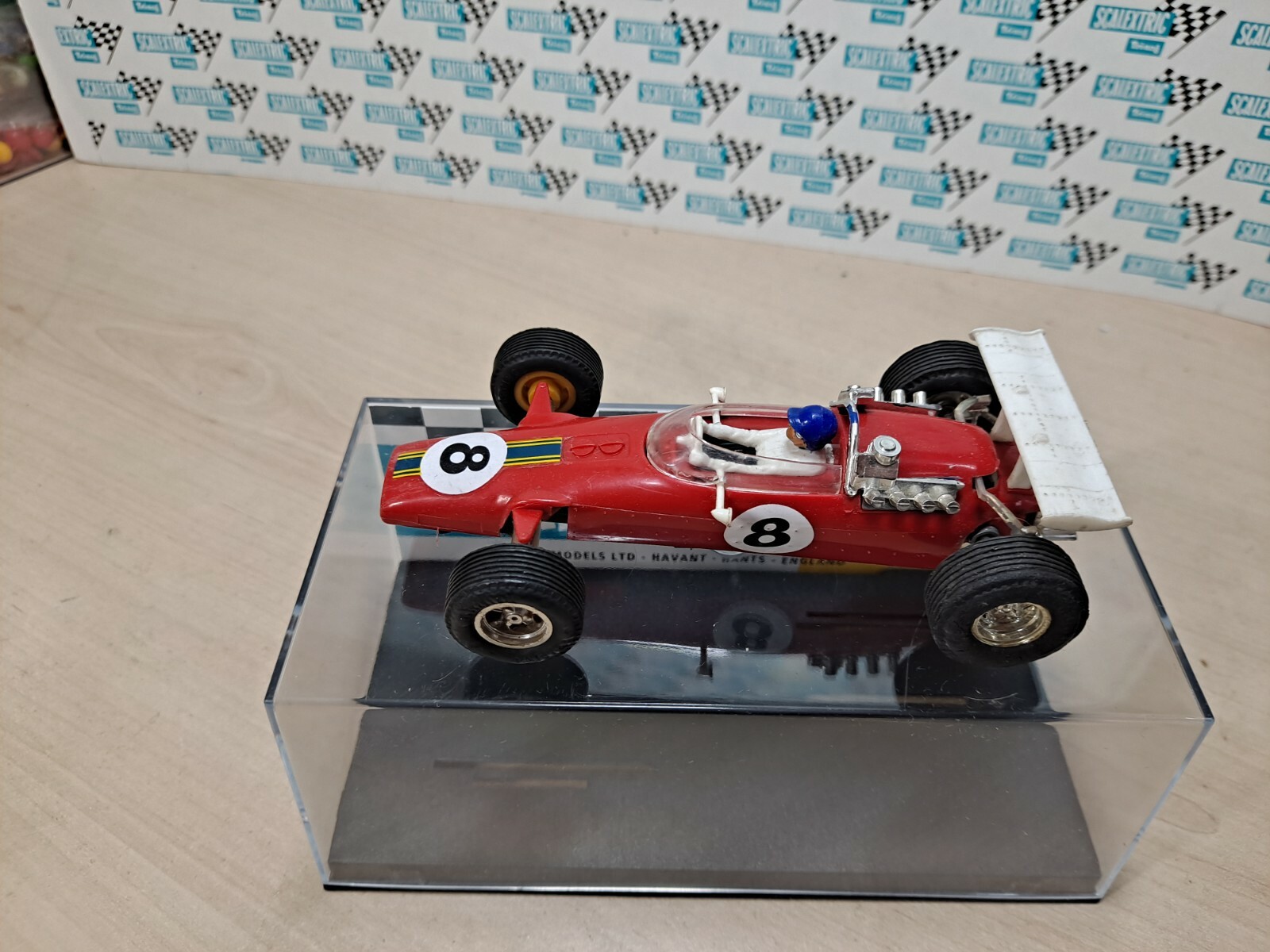 SCALEXTRIC C6 PANTHER N08 POWER SLEDGE WITH WING EX CONDITION IN ...