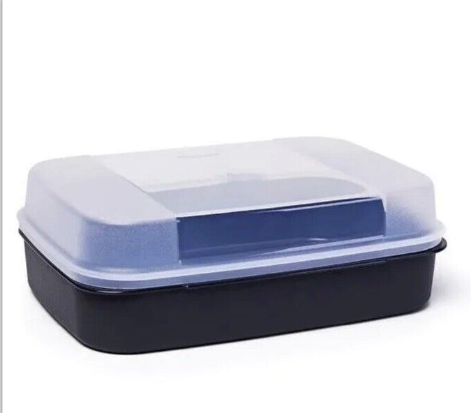 Tupperware Storz Alot Storage Set of 3 Attached Flip Lid Containers ...