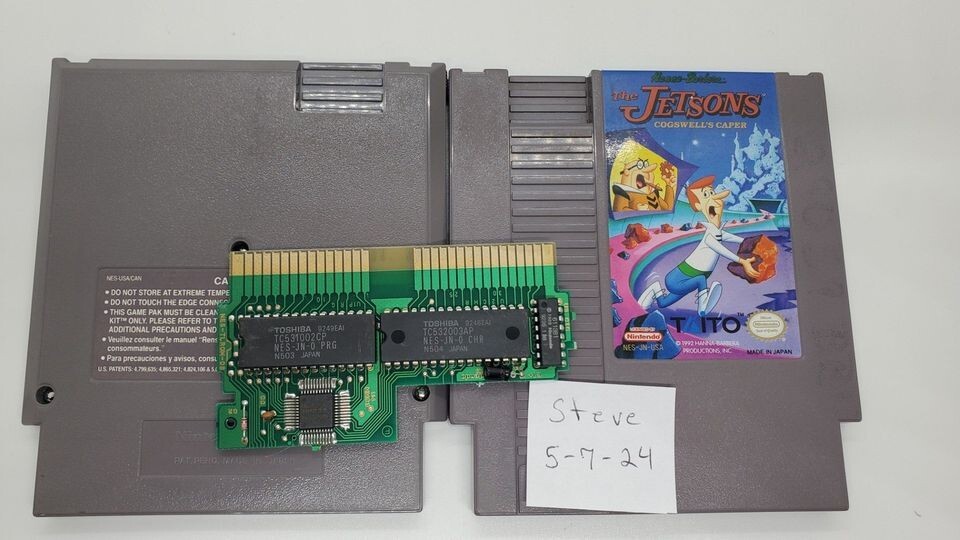 Authentic Jetsons: Cogswell's Caper (Nintendo Entertainment System 1992 ...