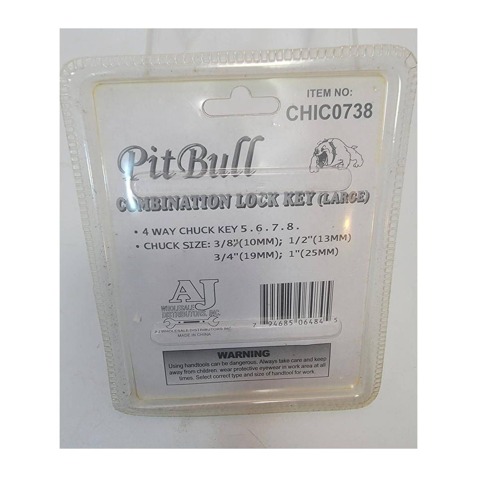 Pit-Bull Chuck Key New 4 Way Heavy Duty 4 in 1 Drills & Drill Press | eBay