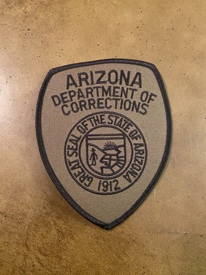 Arizona Department of Corrections and Patch Green & Black | eBay
