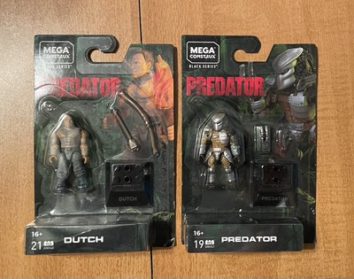 Mega Construx Black Series Predator 2” Action Figure Lot Dutch ...