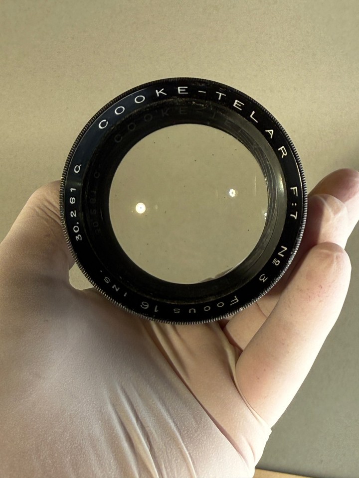 Taylor Hobson Cooke Telar Lens F/7 Focus 16 in, A+++ w/ Mounting Flange ...
