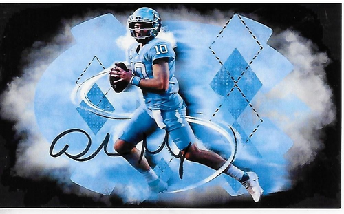 2024 NORTH CAROLINA DRAKE MAYE NEW ENGLAND PATRIOTS BLUE DIAMONDS ...