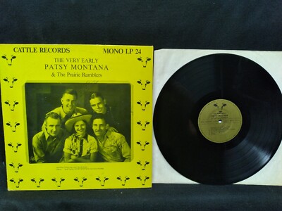 Patsy Montana The Very Early Vinyl LP Records LP 24 autographed photo ...