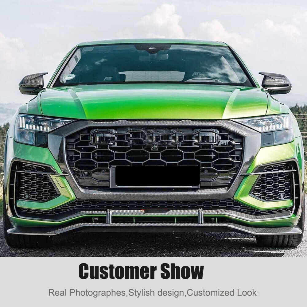 Fit For Audi RSQ8 RS Q8 2021UP Dry Carbon Side Rearview Mirror Cover ...