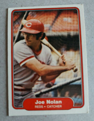 1982 FLEER #77 JOE NOLAN (C) Baseball Card Cincinnati Reds | eBay