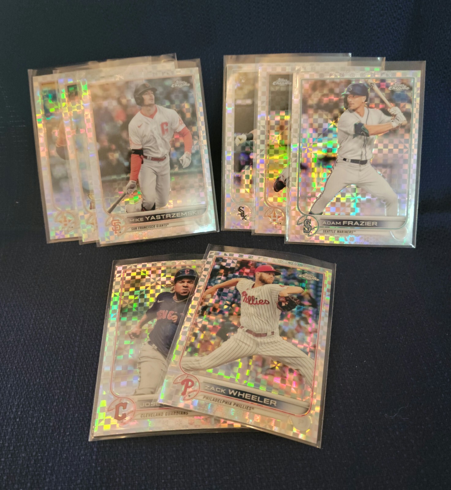 2022 Topps Chrome X-Fractors Refractors “You pick" Complete Your Set | eBay