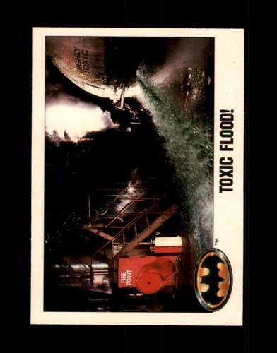 1989 Topps Batman GLOSSY #29 Toxic Flood! | eBay