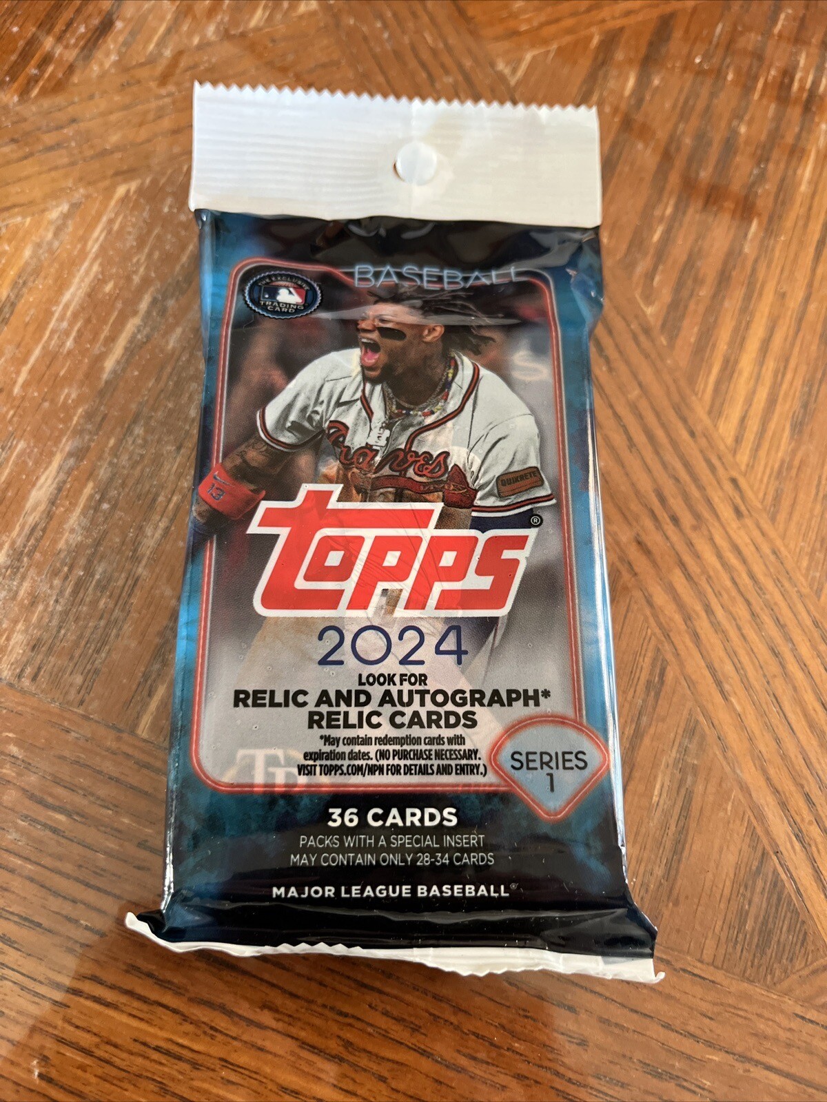2024 Topps Topps Series 1 Baseball - Sealed 36 Card Fat Pack - Auto ...