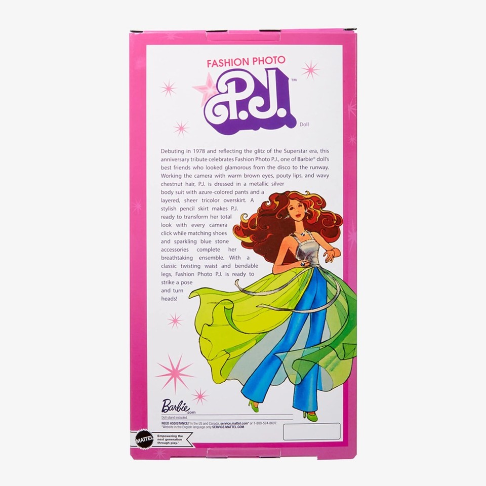 Mattel Barbie Fashion Photo P.J. Doll Reproduction HJX24 | eBay