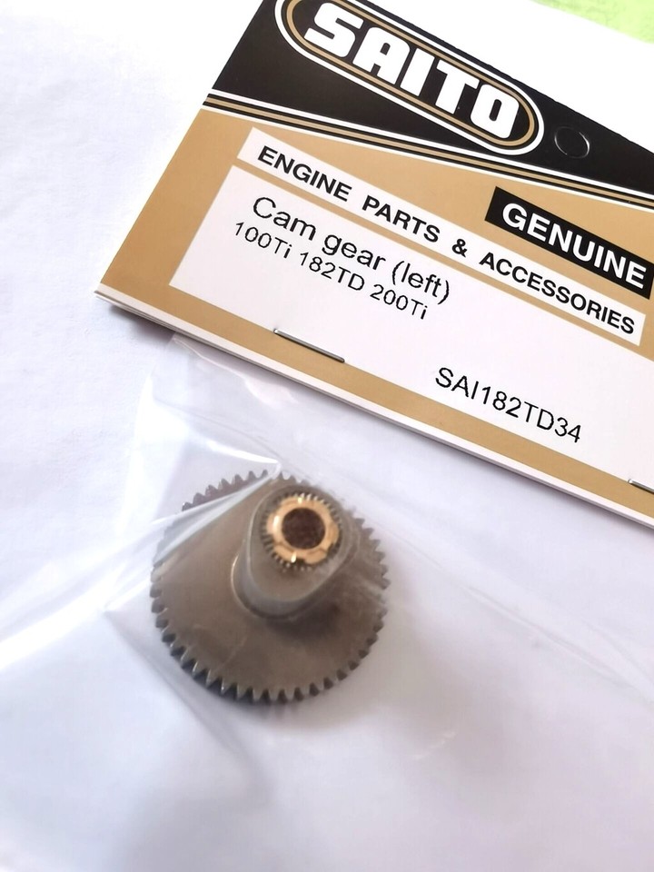 Rc Model Saito Engines Parts Four-Stroke Engine Cam gear left ...