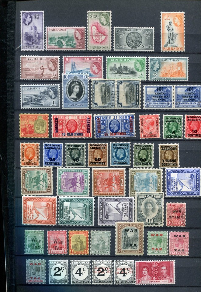 British COMMONWEALTH Early MH Lot 170 Stamps | eBay