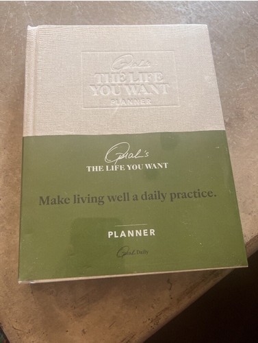 Oprah's The Life You Want Planner Unsealed ~ NEW 9781956300000 | eBay