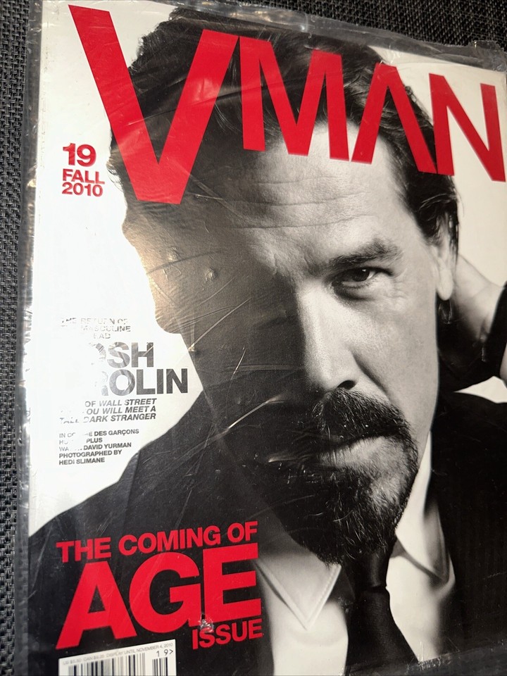 2010 FALL VMAN MAGAZINE - JOSH BROLIN COVER - ISSUE 19 - B 6732 | eBay