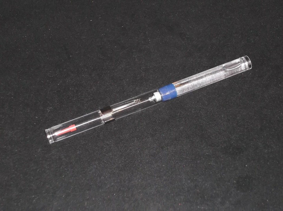 25 pcs. Precision Pinpoint refillable oiler pen w/oil-3 1/4" needle ...