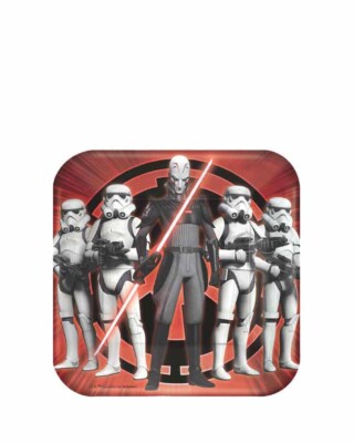 Star Wars Party Supplies Star Wars Square Plates (Pk.8 / 18 cm) | eBay ...