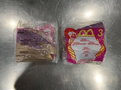 2000 Vintage NEERA Dinosaur Movie Hand Puppet McDonalds Happy Meal Toy ...