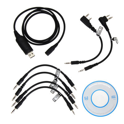 6 in 1 USB Programming Cable for Motorola VL130 MAG ONE A8 A6 A10 BPR40 ...