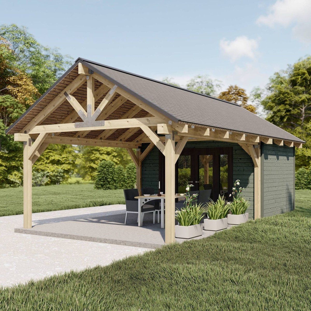 Outdoor Pavilion Plans For Building 10x16 Pavilion Plans