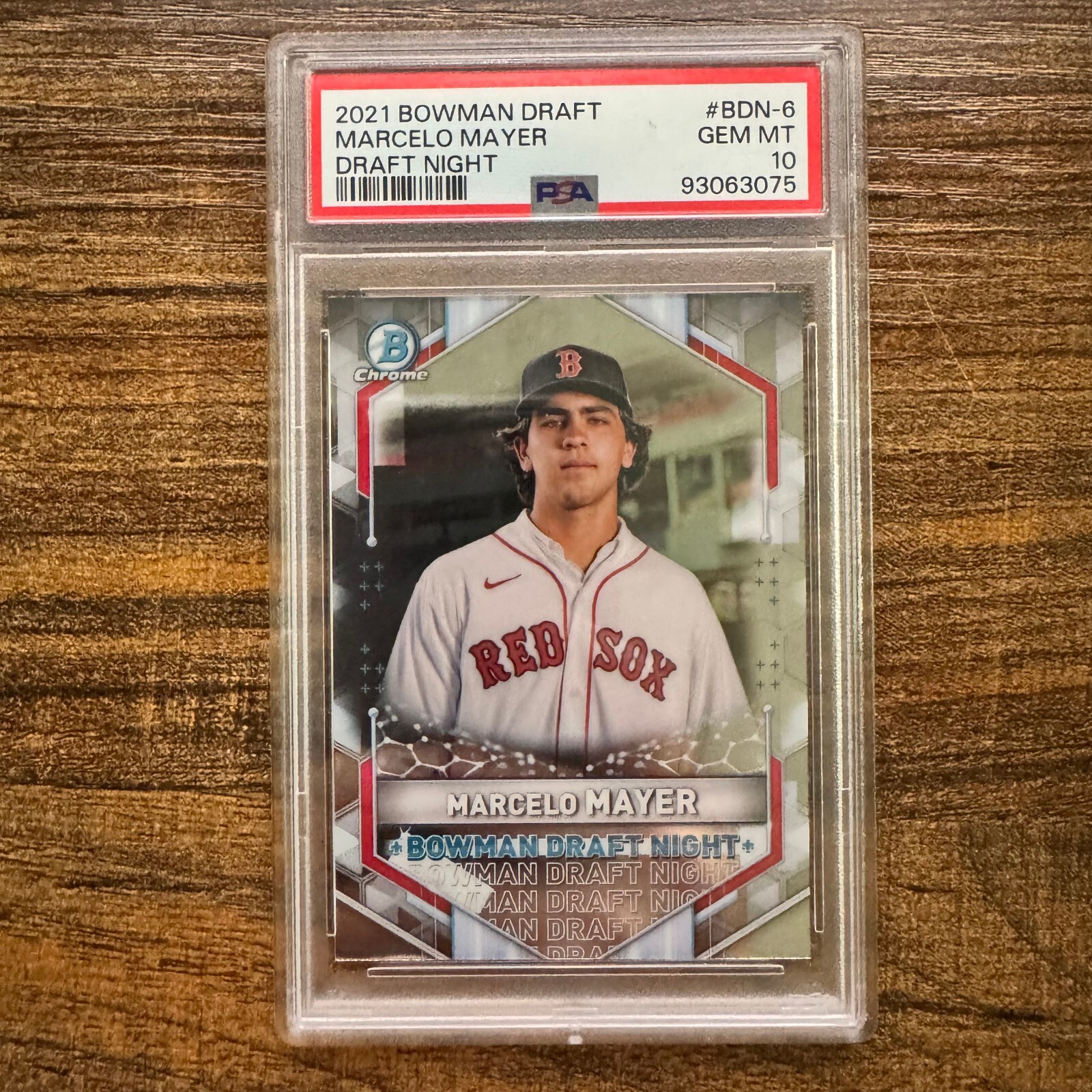 2021 Bowman Draft - Bowman Draft Night #BDN-6 Marcelo Mayer (RC) for ...