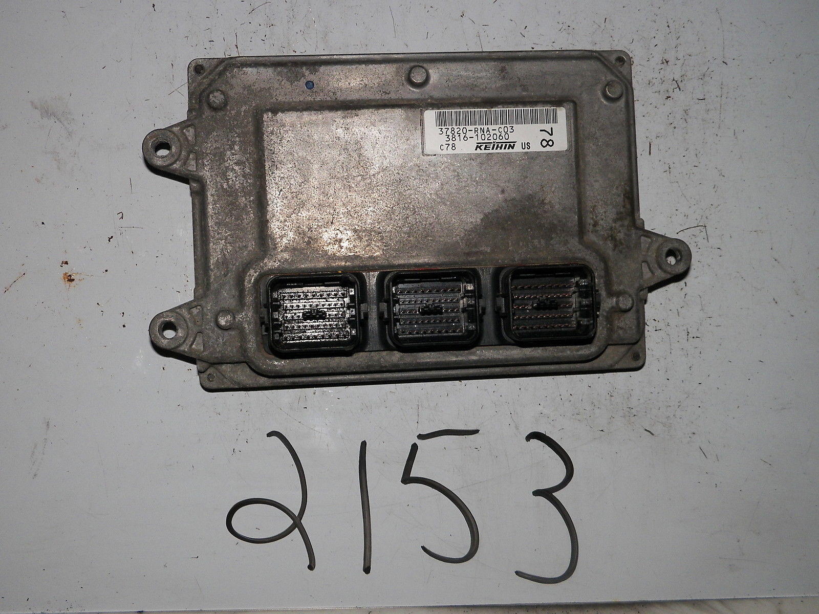 06 07 08 CIVIC 1.8L SOHC MT COMPUTER BRAIN ENGINE CONTROL ECU ECM ...