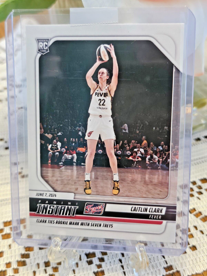 2024 Panini Instant WNBA Caitlin Clark ROOKIE CARD 1/2569 SP Fever #53 ...