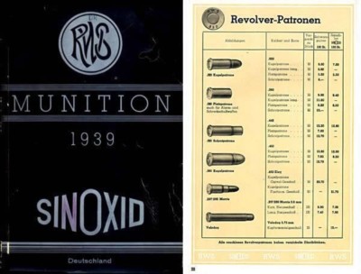 RWS Munitions (German) 1939 | eBay