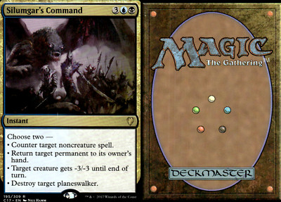 Magic the Gathering -MTG- Silumgar's Command | eBay