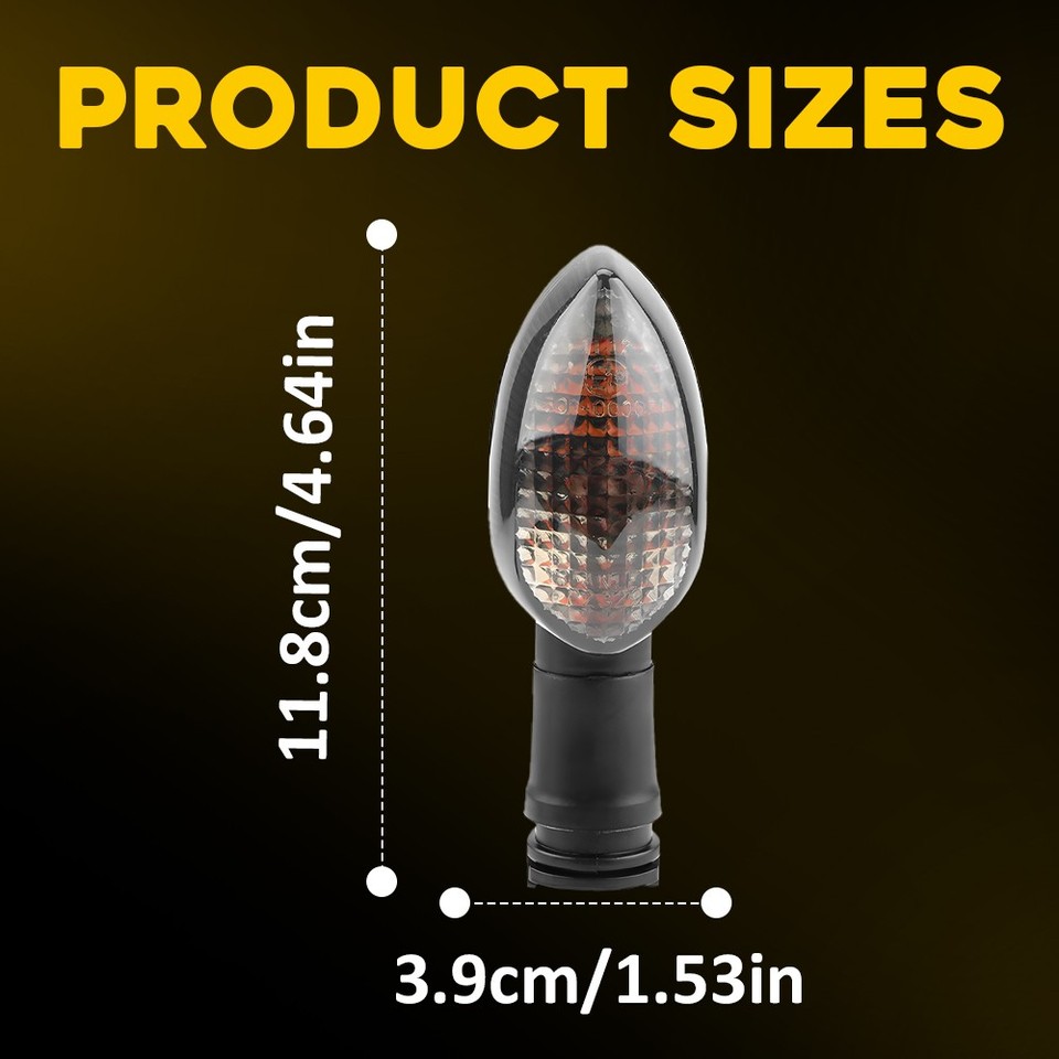 Front Rear Turn Signal For YZF R1/M/S R6/S R7 R3 R25 R15 R125 Indicator ...