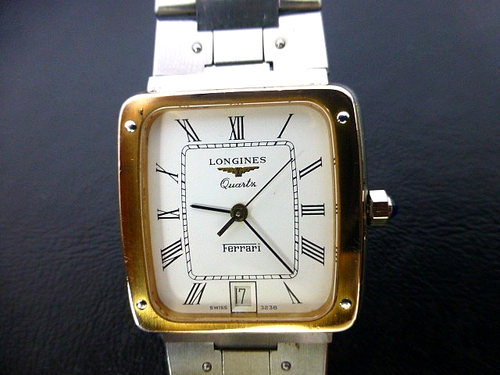 LONGINES FERRARI QUARTZ MENS VINTAGE WATCH | eBay