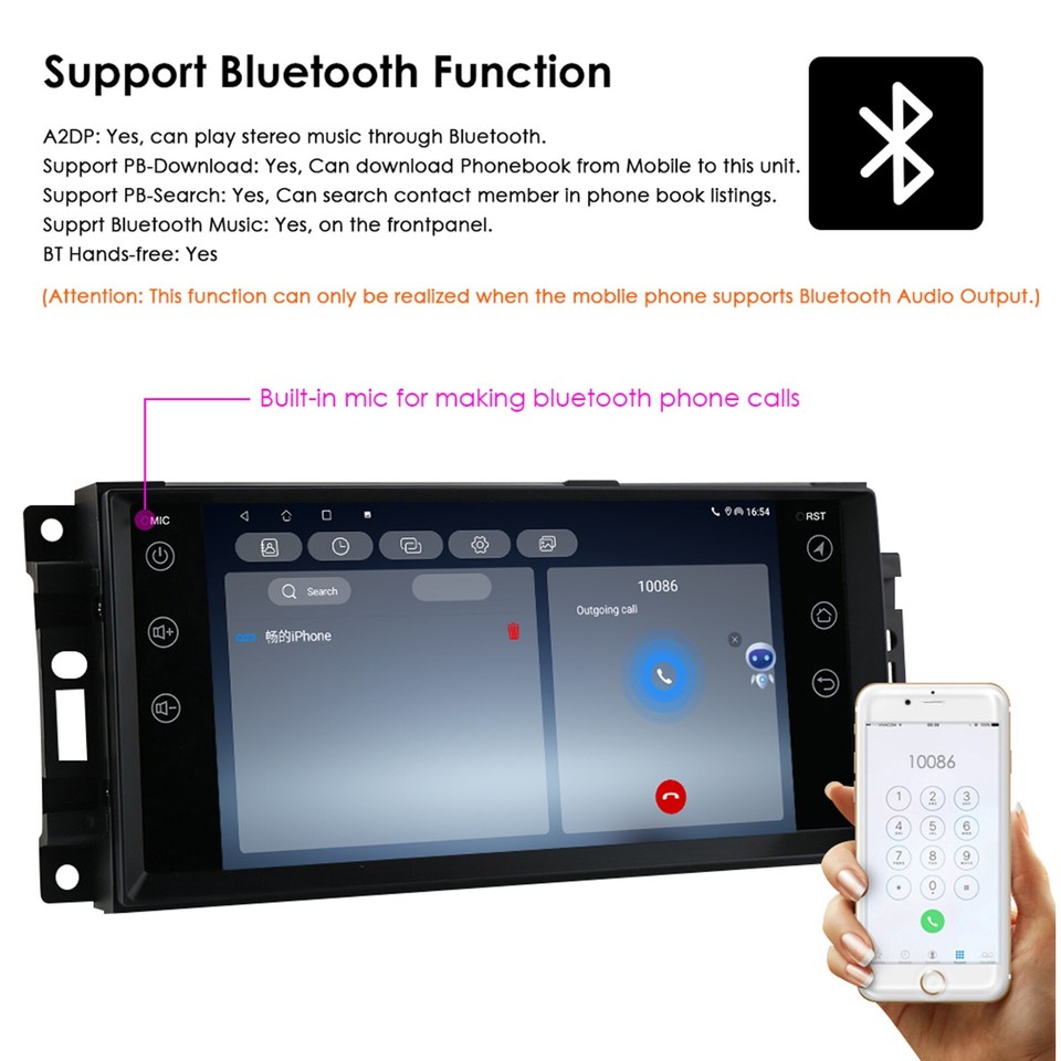 Android 13.0 CarPlay Car Stereo Radio GPS Navi For Dodge Grand Caravan ...