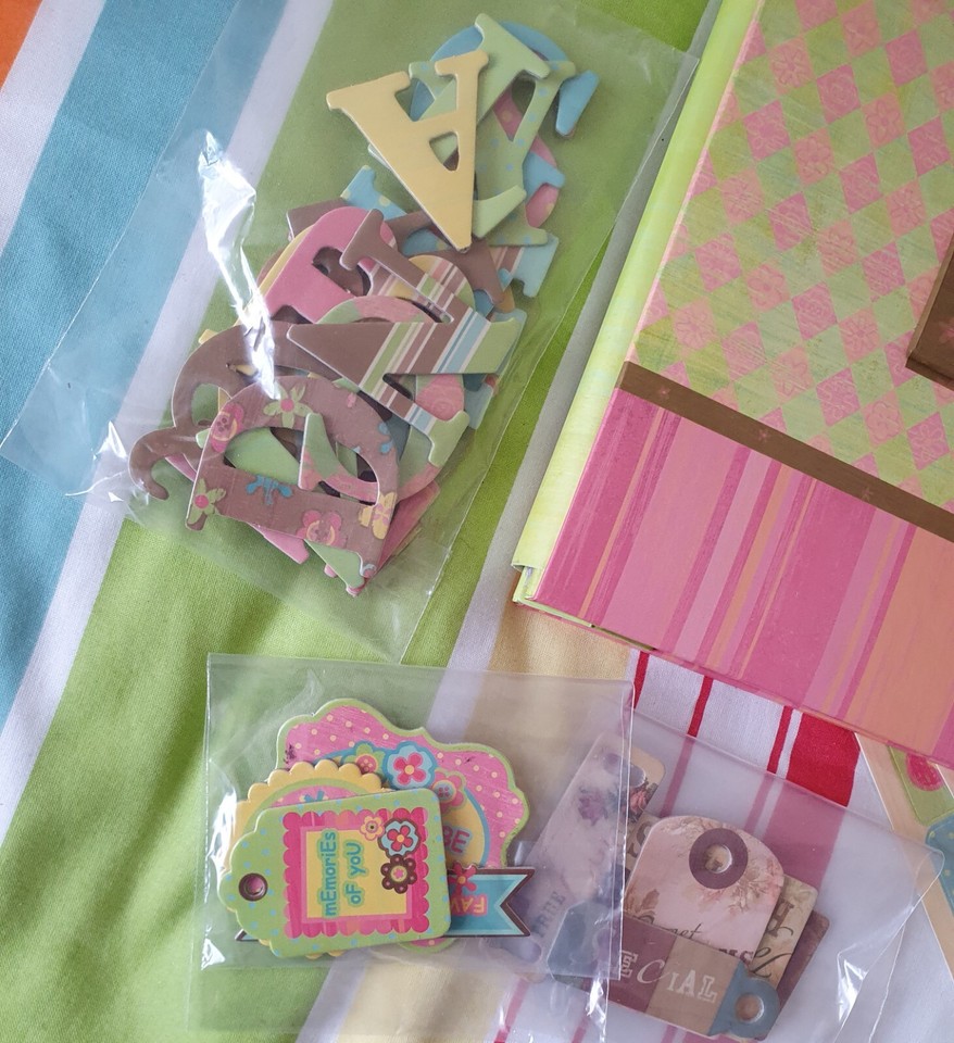 Papermania Retro Floral Scrapbook Kit 8x8" - Scrapbook & Accessories | eBay