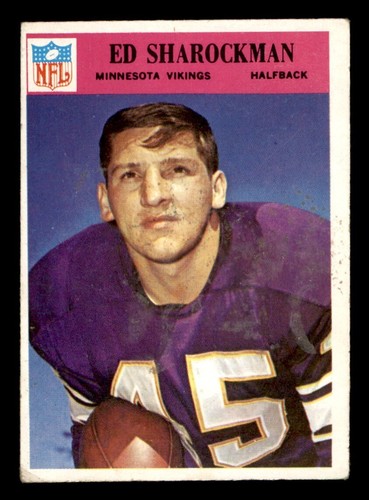 1966 Philadelphia Football #112 Ed Sharockman VG *e1 | eBay
