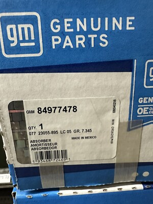 OEM GM PART#84977478 SHOCK ABSORBER | eBay