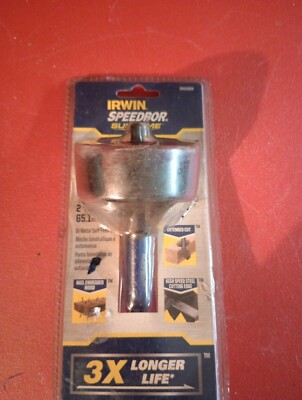 IRWIN SPEEDBOR SUPREME 2 9/16" 65.1 MM Bi Metal Self-Feed Bit #629 | eBay