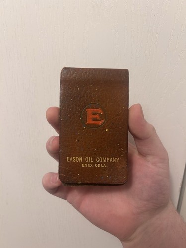Very Rare 1930s Eason Oil Co. Note Book!! (Enid Oklahoma) | eBay