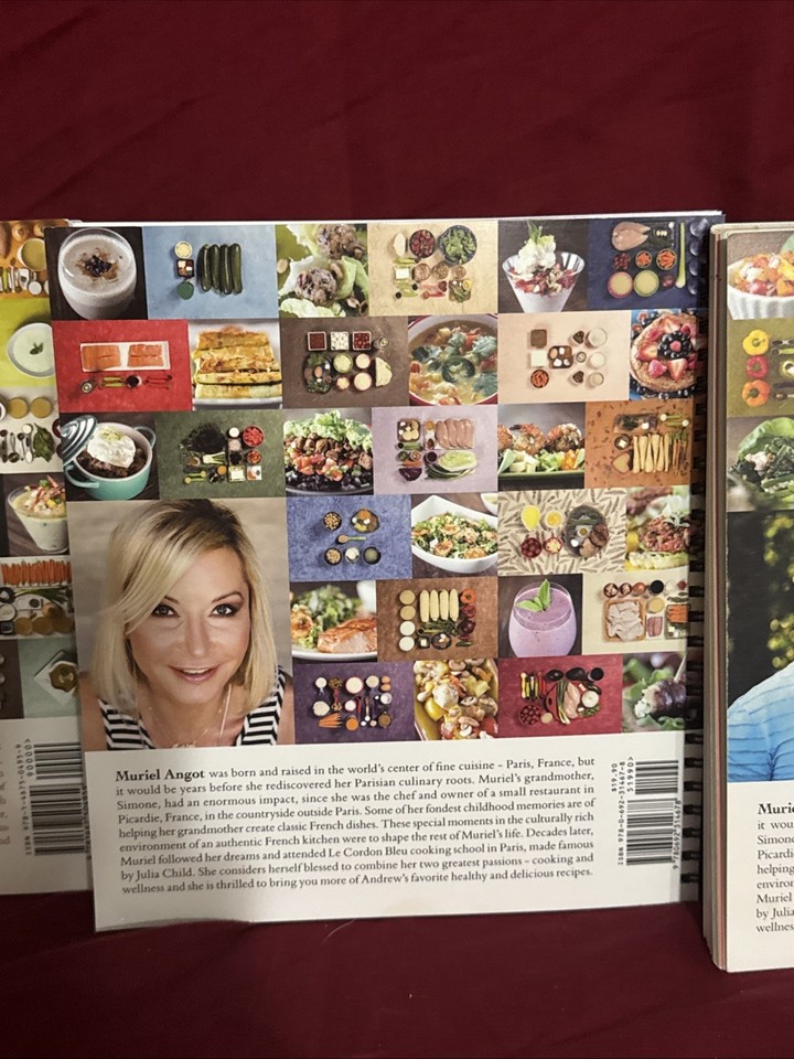 Andrew Lessman's Cookbooks Lot of 3 - Muriel Angot & Andrew Lessman ...