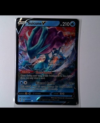 Suicune V 031/203 V Evolving Skies Pokémon TCG | eBay