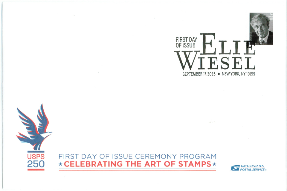 US Elie Wiesel Stamp Dedication Ceremony Program Autographed (Extremely Rare) | eBay